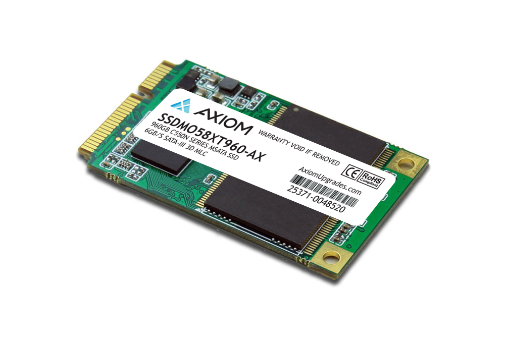 Axiom N/A Compatible | C550n Series mSATA SSD | Axiom