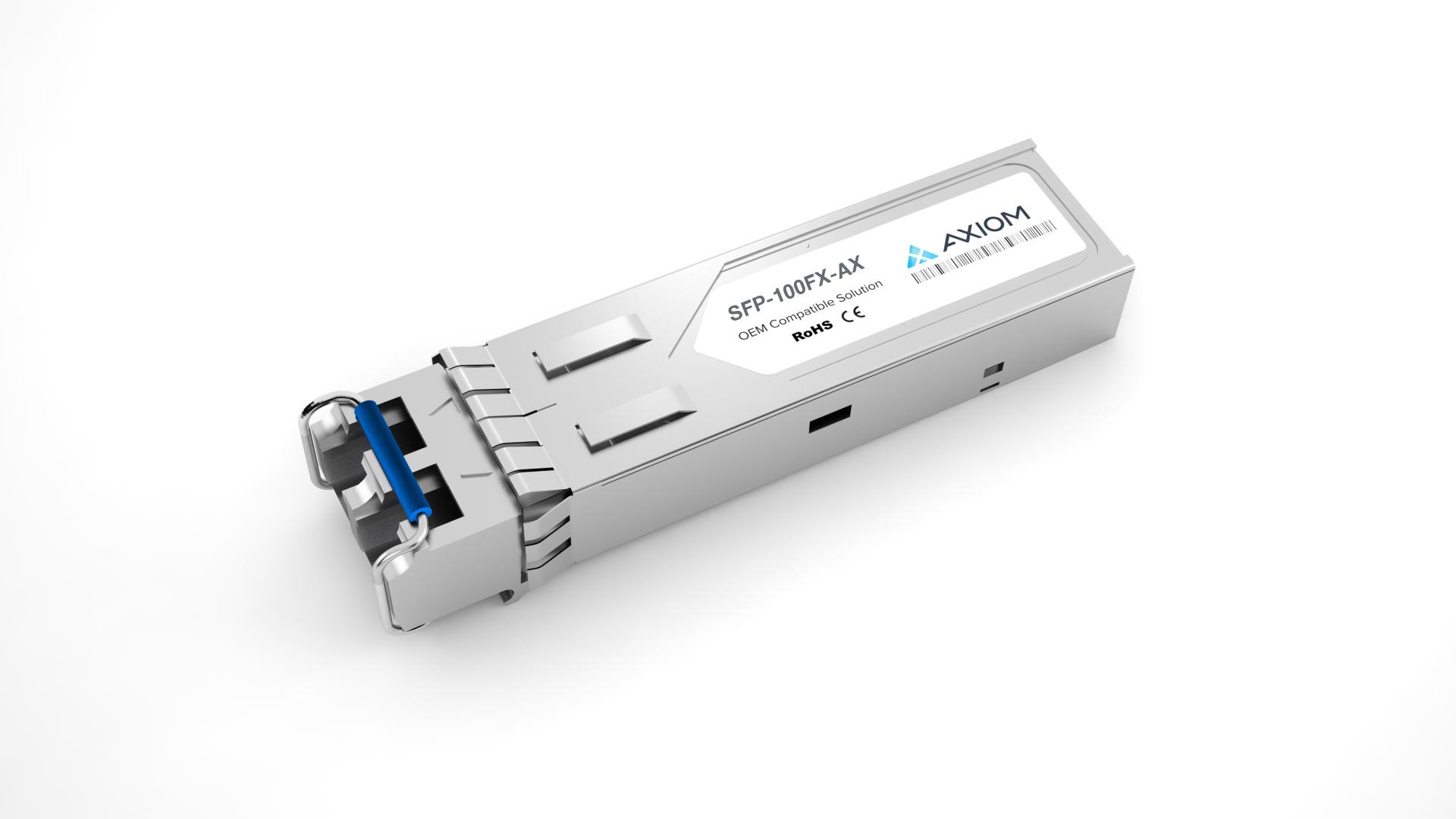 Axiom SFP-100FX-AX | Compatible with FLUKE | 100M SFP Transceiver (Fiber)